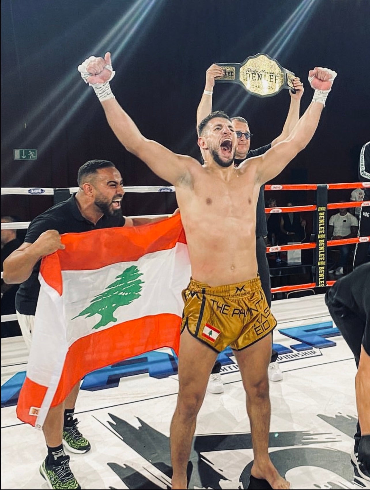 FIRAS "THE PHANTOM" EID BECOMES FC-BENLEE PRO K1 CHAMPION IN GERMANY – VAN MILE